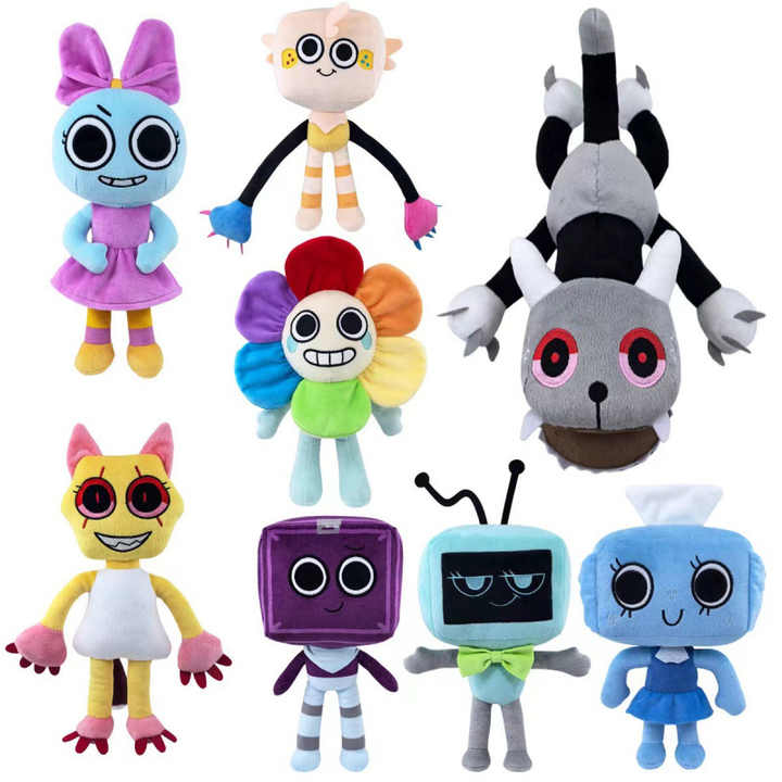 New Cartoon Dandy's World Cute Sunflower Plush Toy Game Around Doll ...