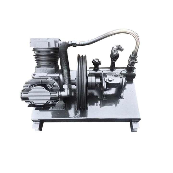 Hydraulic Pressure Motor Drives Piston Air Compressor