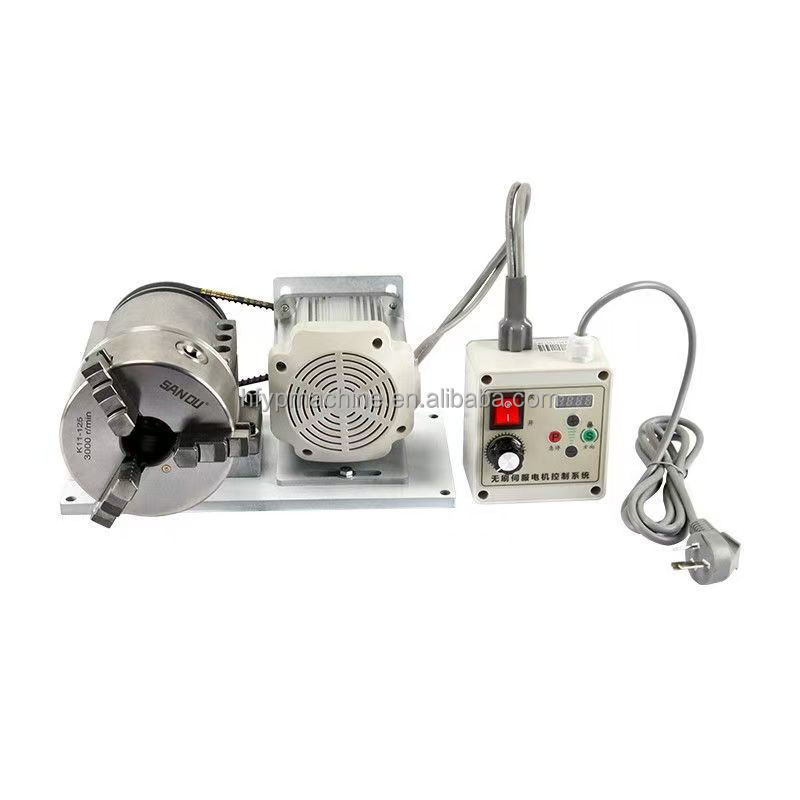 Lathe Spindle Assembly Three-Jaw Chuck Electric Polishing Motor for ...