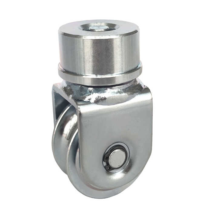 Special Groove Sliding Gate Bottom Rail Roller - 4'' Wheel