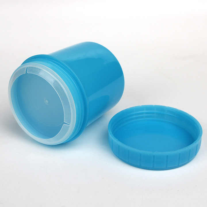 500g 1000g Yellow Plastic Containers - Customizable Packaging