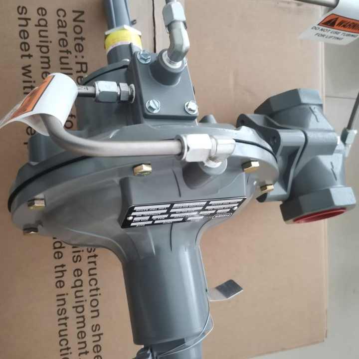 FISHER-regulador de Gas reductor de presión, modelo 299H, conexión de ...