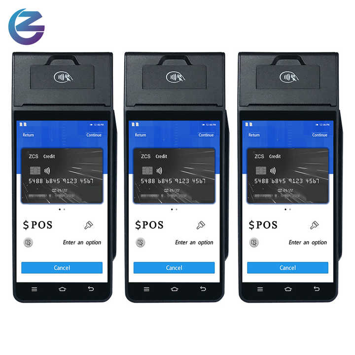 Z90 Android 7.1/12.0 GO Touch Screen Bus Ticketing POS