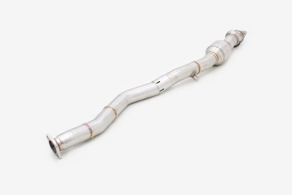 Custom 304 OPF Stainless Steel Downpipe Front Pipe for Subaru WRX STI ...