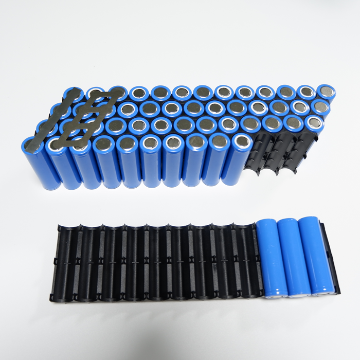 ABS+PC Fire Retardant 18650 Battery Holder OEM Service 19mm Spacing 18 ...