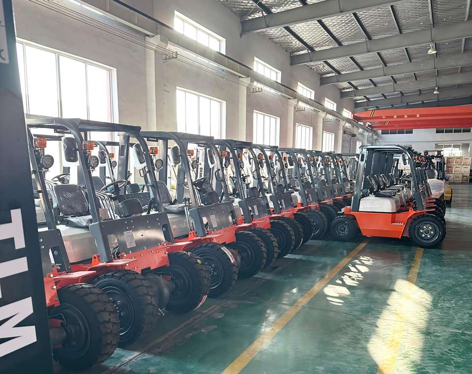 Diesel Forklift Lifting Height Diesel Forklift 3 Ton 6 Meters 2 Stage ...