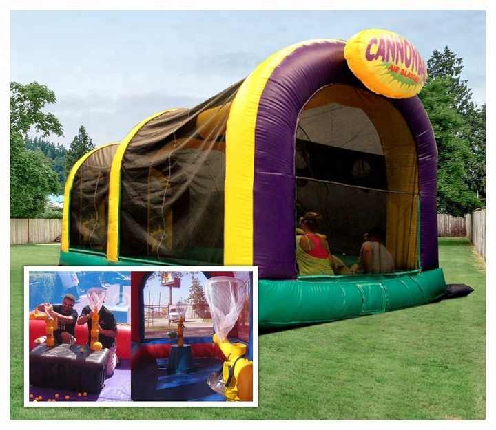Cannon Ball Air Blaster - Ultimate Outdoor Inflatable Game