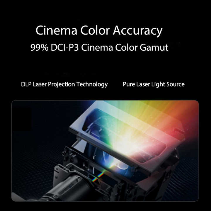 Hisense 100l6n 4k Laser Imax Enhanced Android 9 Projector Foldable ...