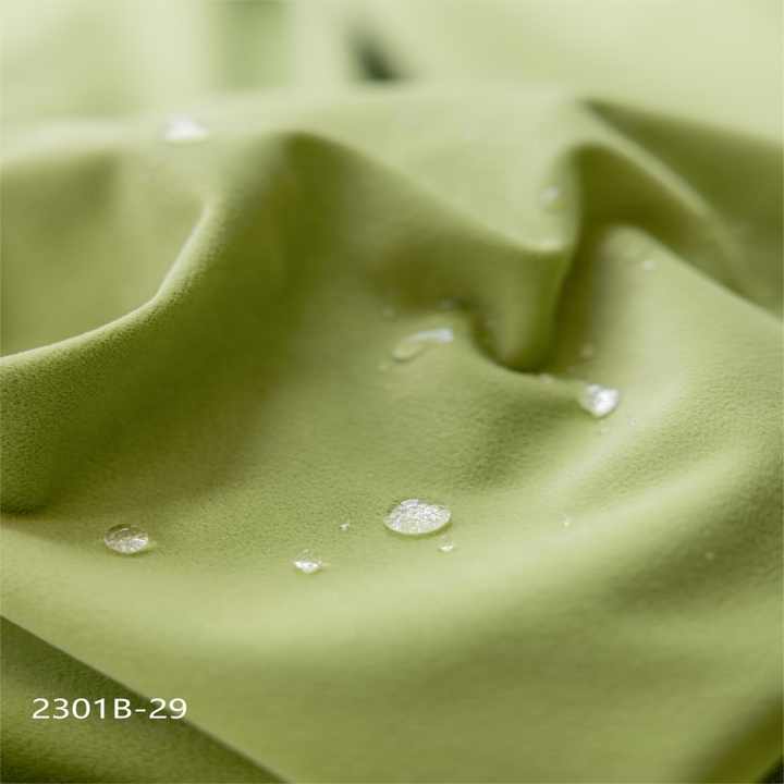 2301B Popular Waterproof Warp Knitted Plain Breathable 100% Polyester ...