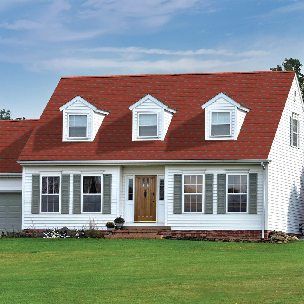 Spanish Red Shingles - Durable, Fire Resistant Roof Tiles