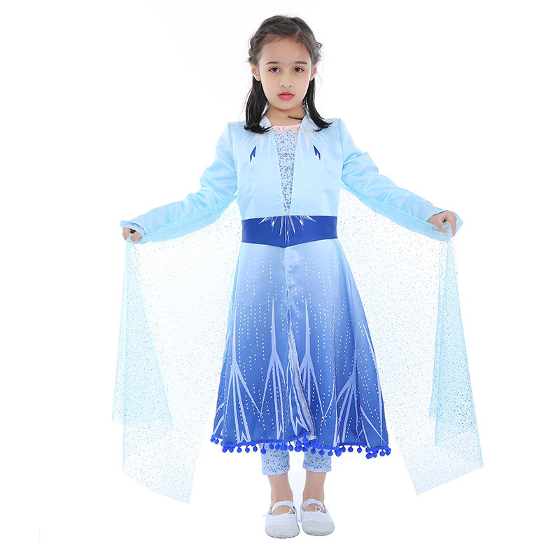 Children Role Play Costume Girl Party TV & Movie Costume Ice Princess ...