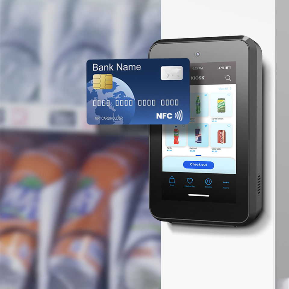 NFC MDB Wall-Mounted Android Ruggedised POS Terminal CM30