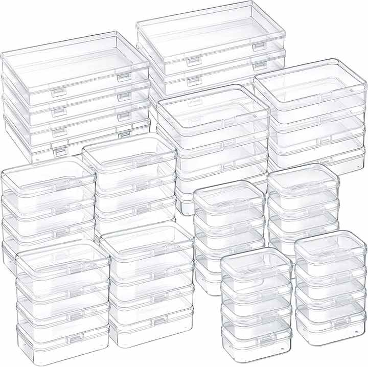 High Transparency Visible Plastic Box - Clear Storage Case
