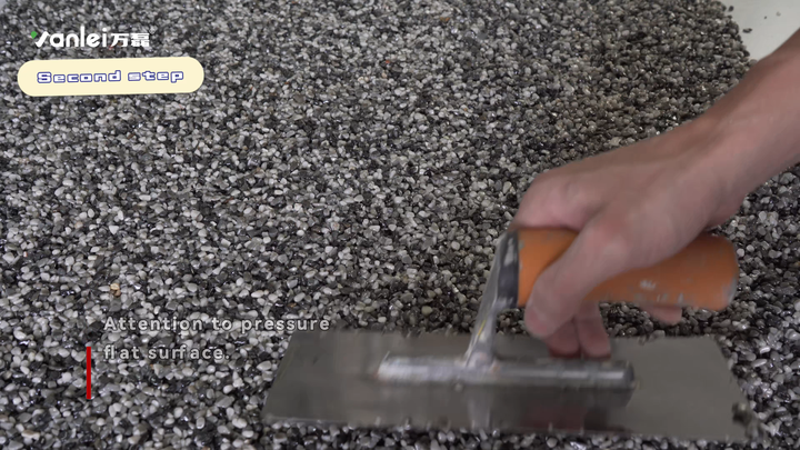 Vanlei Resin Washed Stone Paint - Durable Floor Coating