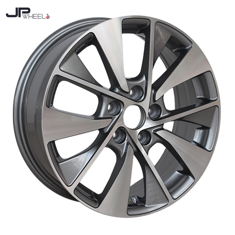 Auto Parts 17 Inch Aluminum Alloy New Car Rims 5*114.3 Gunmetal Color ...