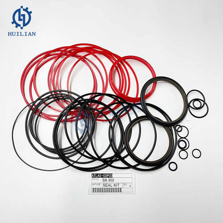 Construction Machinery Parts Seal Kits for Hydraulic Breaker Oil Seal ...