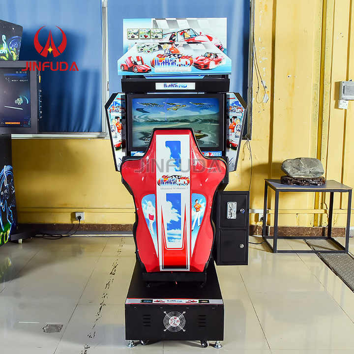 Amusement Driving Game Single Outrun Arcade Machine Indoor Kids Coin ...