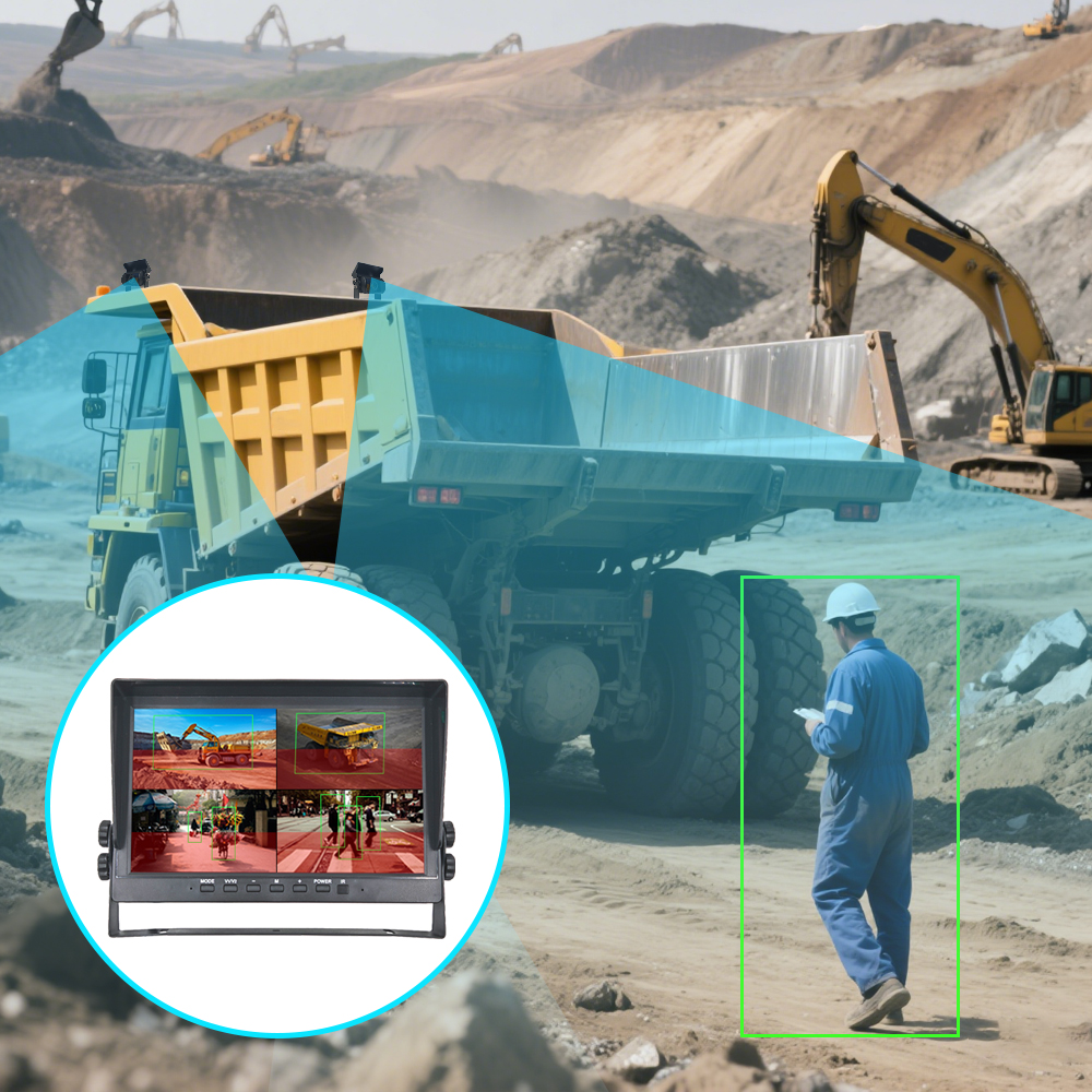Effortless Parking with Advanced forklift camera buzzer Technology