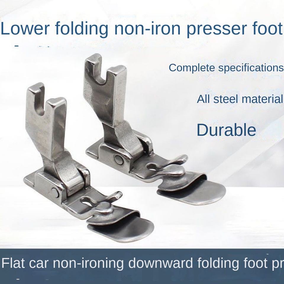 Gear Flat Car Non-Ironing Lower Hem Presser Foot for Computer Sewing ...