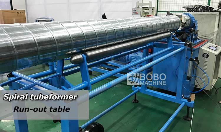 Spiral air duct forming machine - Knowledge - BOBO Machine Co., Ltd.