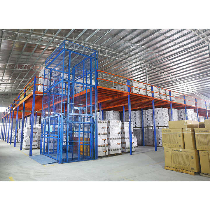 Heavy Duty Industrial Storage Warehouse Racks Attic Loft Steel Platform ...