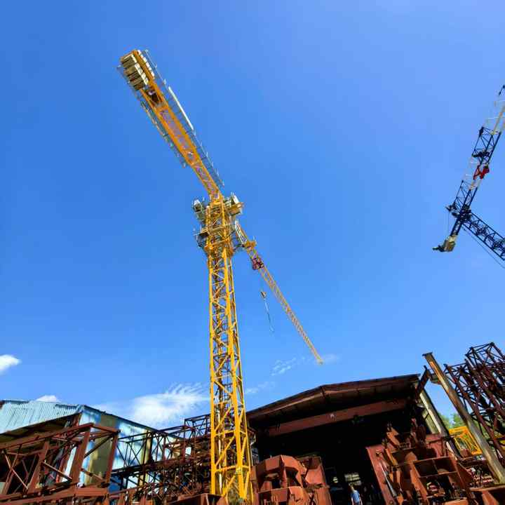 10 Ton Performance Tower Crane with Perfect Chassis Core Motor ...