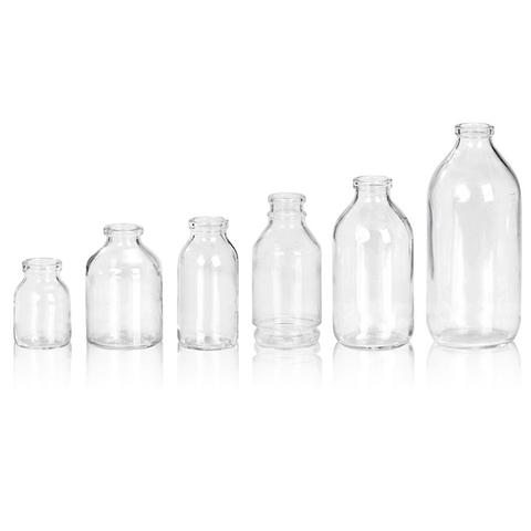 Custom Clear Frosted pharmaceutical amber capsule glass medicine pill ...