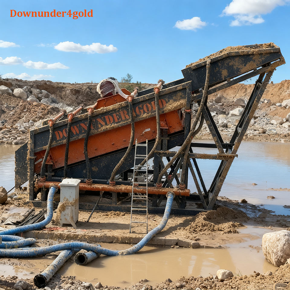 Low Energy Consumption 50~100 Tons/Hour Gold Separator Equipment Anti ...