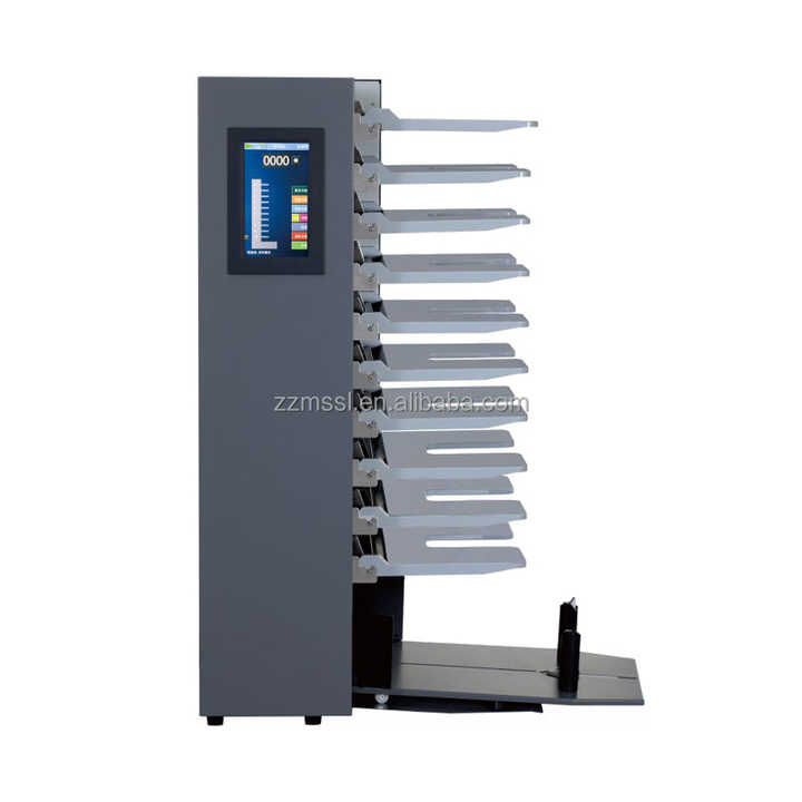 6 Bins 10 Trays 20 Stations Paper Collating Machine - 24 Pages