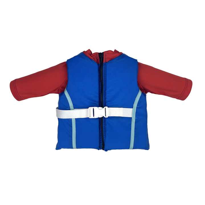 15-25kg Buoyant Zip-Up Swim Trainer Vest Floating Kids Life Jacket for ...