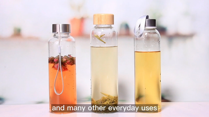 Shop Our Classy Glass Water Bottles - BPA Free & Customizable