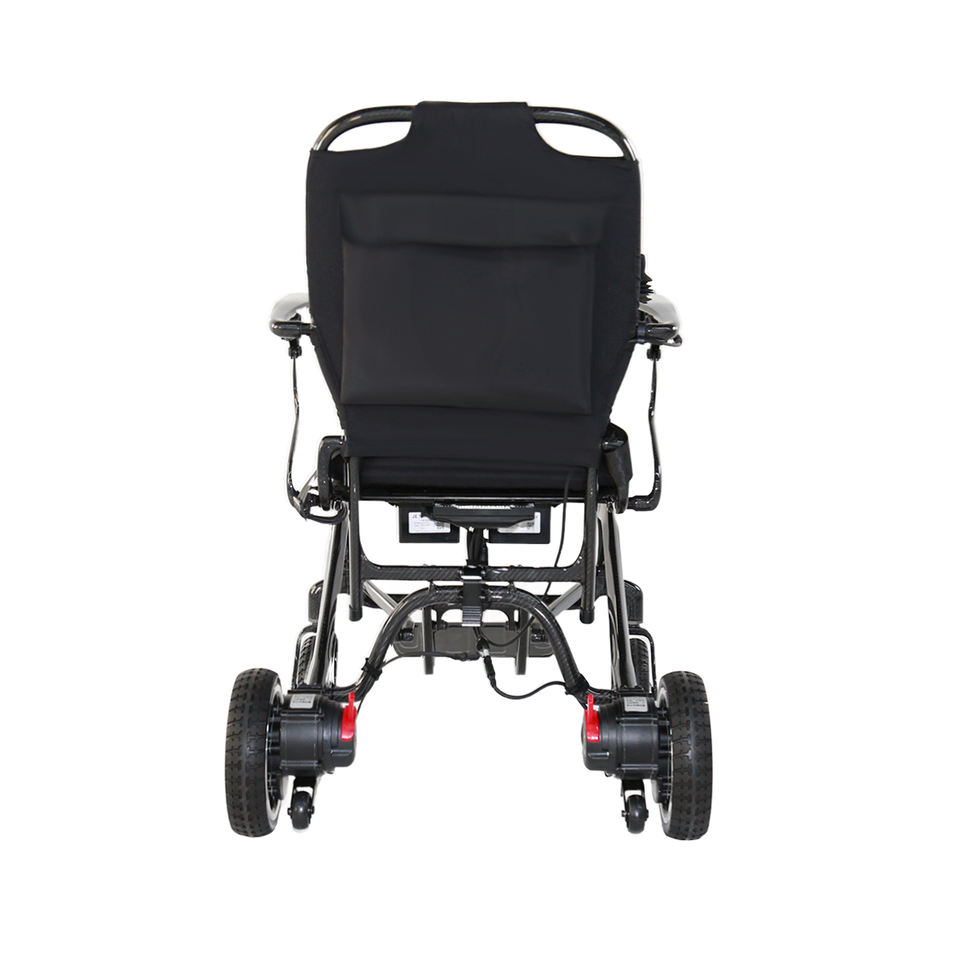 Comfortable Portable Carbon Fiber Electric Wheelchair Elderly Disabled ...