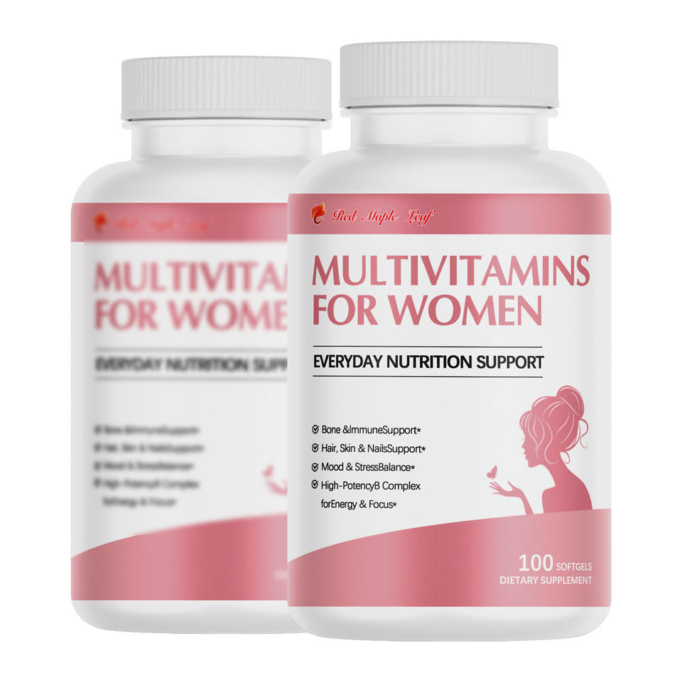 Women's Multi-Vitamin Softgels, Comprehensive Nutrient Supplement ...