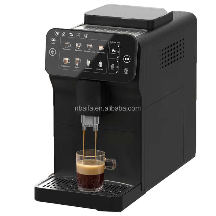Aifa Digital Touch Screen Espresso Coffee Machine 500ML Stainless Steel ...