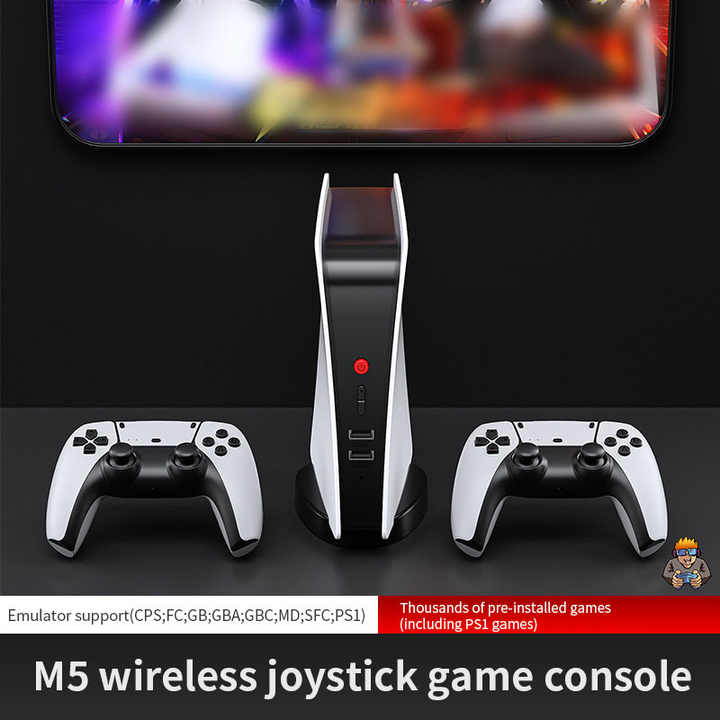 Retro Classic Gaming Console Wireless Controller Built in 10000 Mass ...