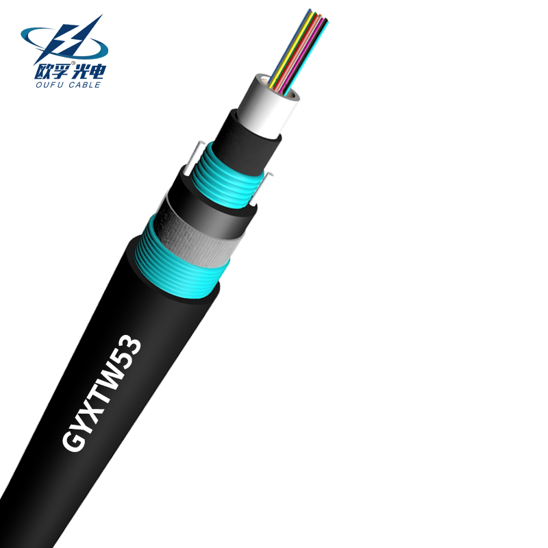 GYXTW53 Singlemode Fiber Optic Cable Outdoor Direct Buried 4-48 Core ...