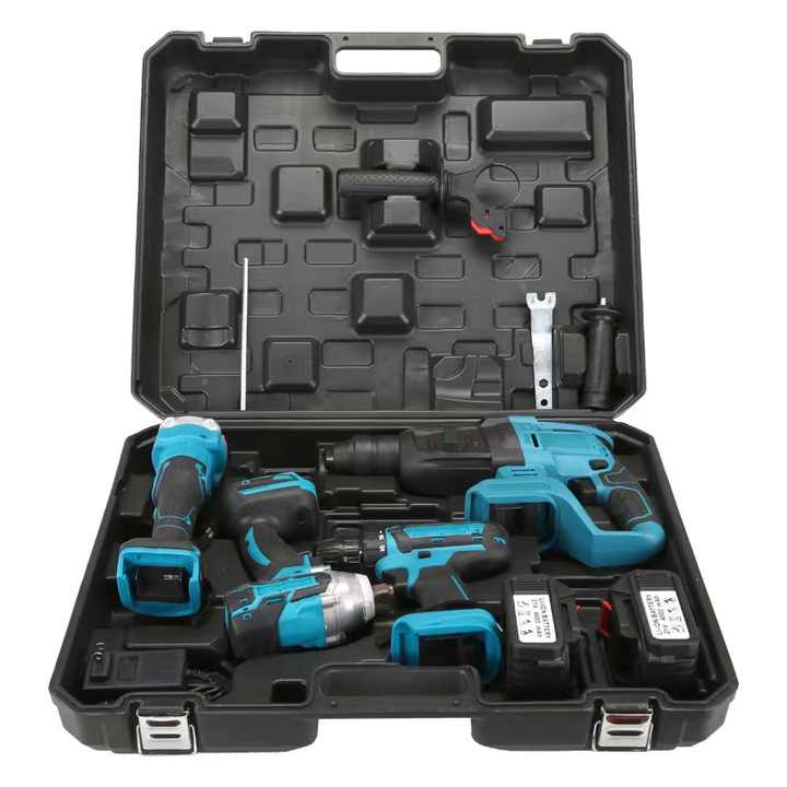 Willing Tools 16 Pcs Cordless Power Tools Kit - Rechargeable Lithium ...