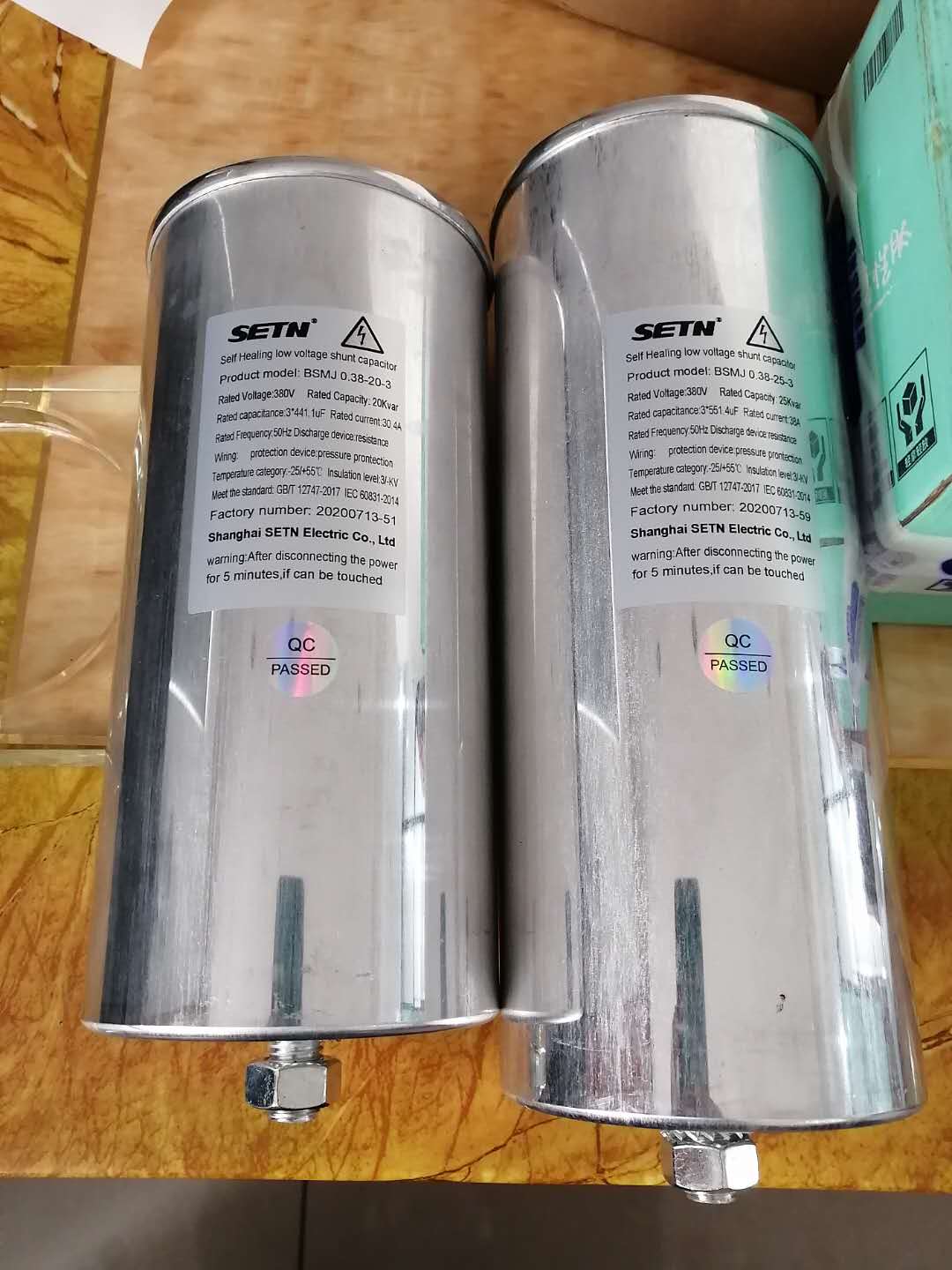 Buy In Bulk 3 Phase Capacitor 20kvar Super Self-Recovery & Low ESR ...