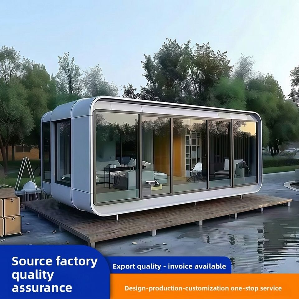 Apple Cabin Mobile Room Prefabricated Modular Outdoor Office Homestay ...
