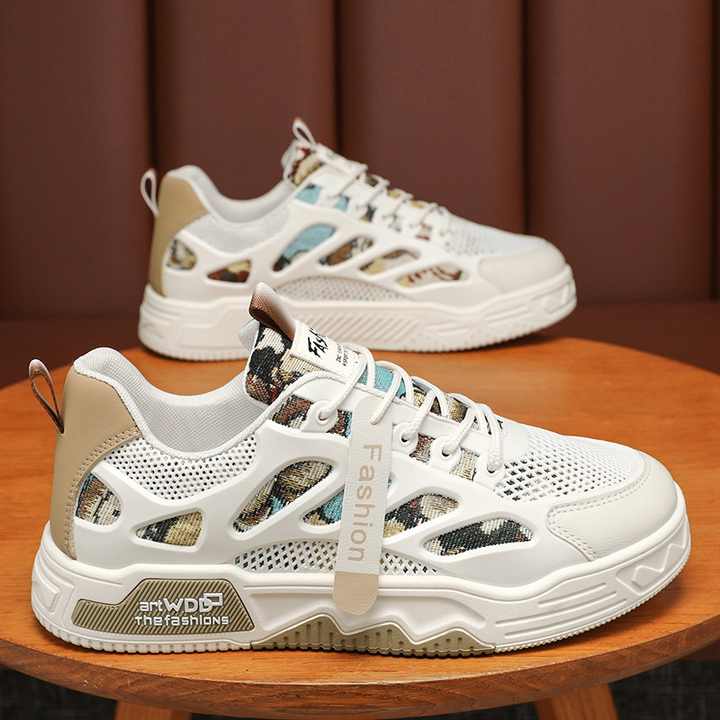 Men's Shoes Summer New Niche Design Versatile Men's Board Shoes Sports ...