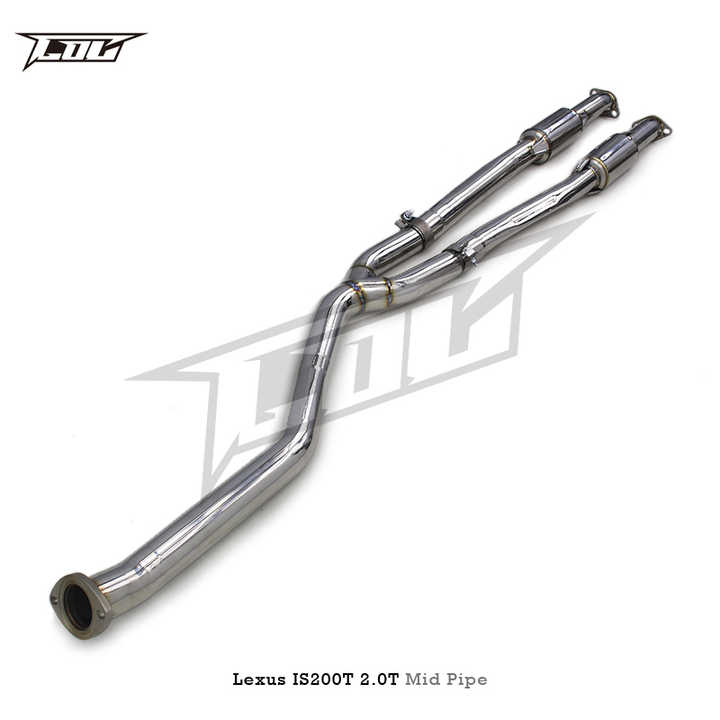 Custom Mid Pipe for Lexus IS200T/IS300 2.0T 2015-2021