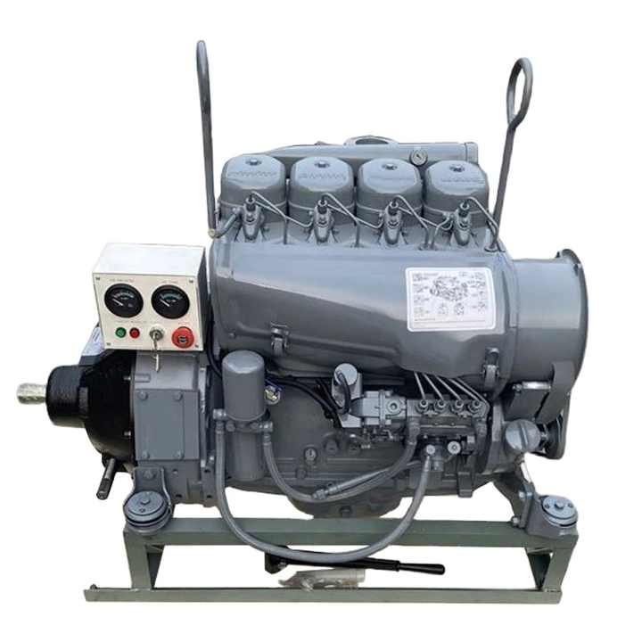 F4l912 Air Cooled 4 Cylinder Diesel Engine With Clutch For Construction ...