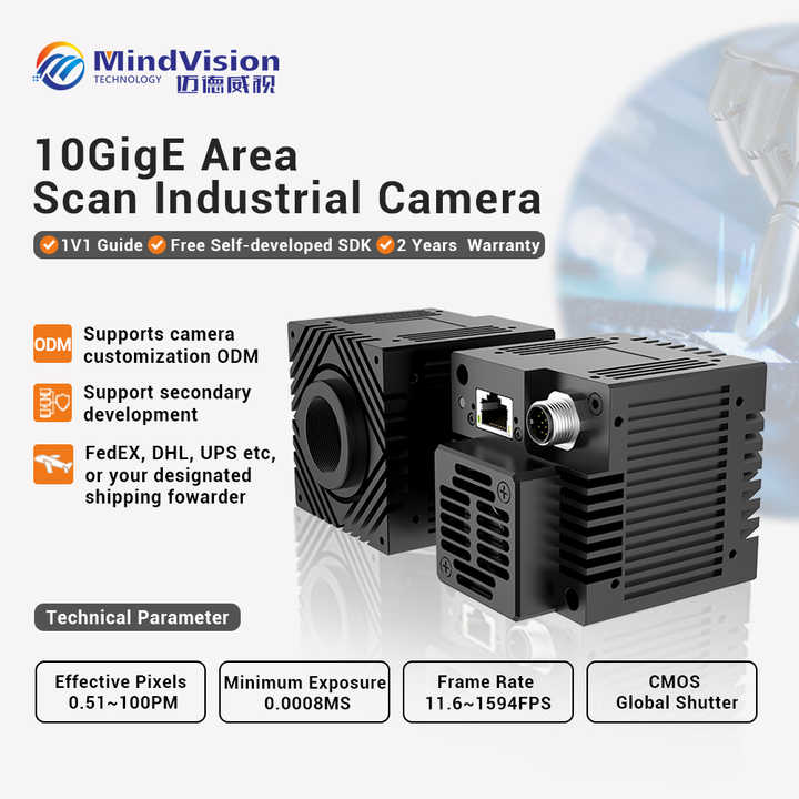 Mindvision 10gige Industrial Camera - 31MP, 35FPS