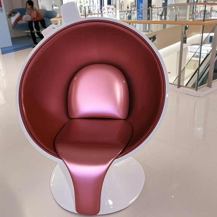 Y076 FRP Fiberglass Coffee Cup Shaped Chair - Modern & Durable