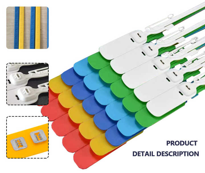 PE Plastic Logistics Security Seals Tamper Proof MOQ 1000pcs for ...