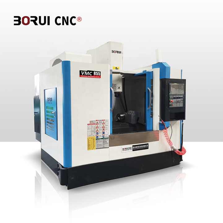 5 Axis CNC Vertical Machining Center VMC855 Featuring FANUC Control System and Taiwanese ...