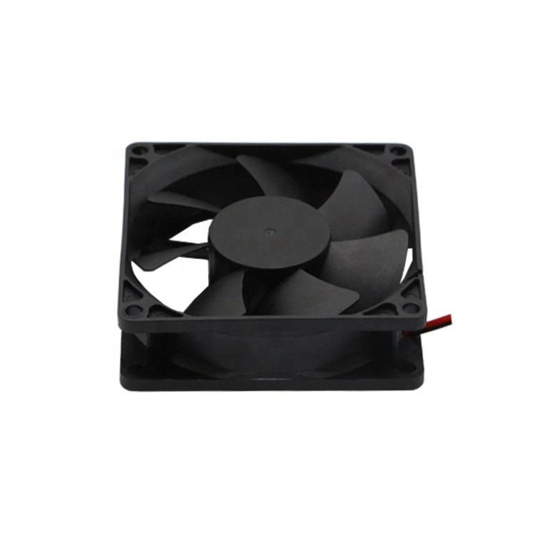 HXF8025 Dual Ball Bearing Axial High Static Pressure PWM Cooling Fan ...