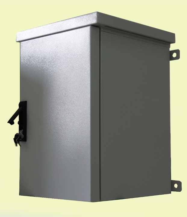 6U 19 Inch Outdoor Telecom Cabinet - Waterproof & Ventilated