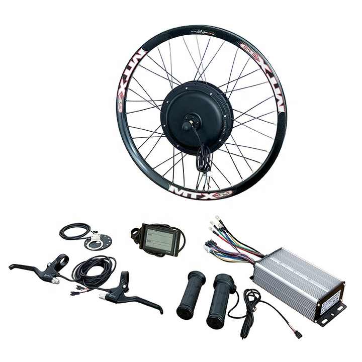 72V 5Kw Ebike Conversion Kit with MTX39 Wheel - Brushless Hub Motor ...