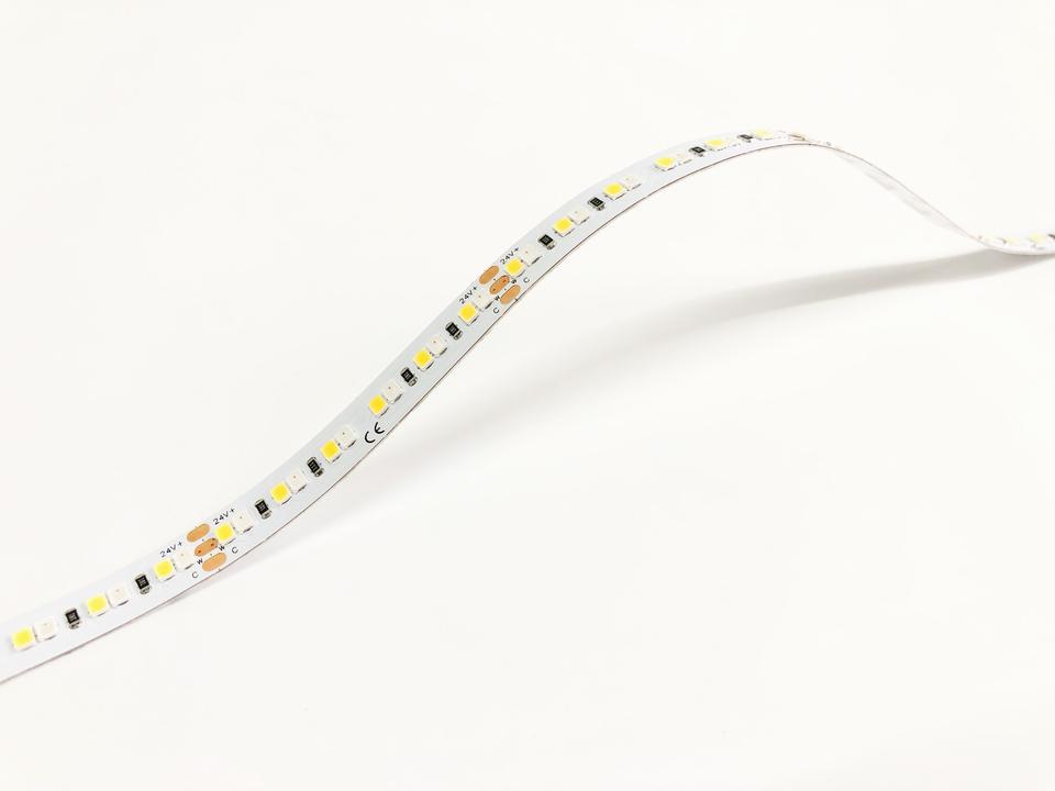 High Lumen 192LEDs Tunable White LED Strip 24V SMD2835 Flexible 10mm ...
